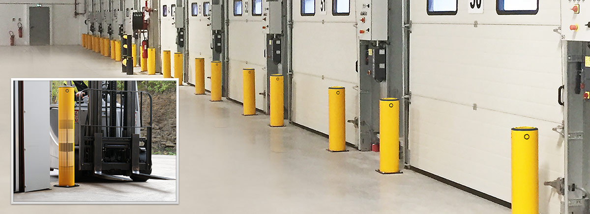Warehouse Safety Bollards | Banks Industrial Group Warehouse Safety Bollards | Banks Industrial Group